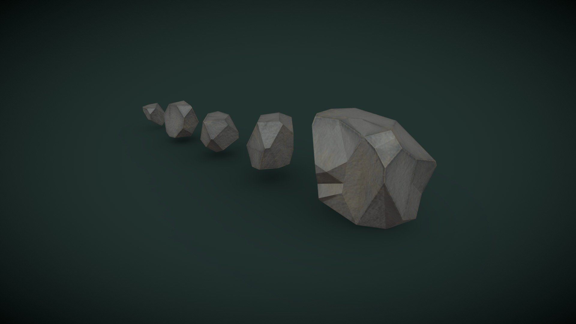 broken stone's - Download Free 3D model by Bram van Hoof | 🇳🇱 (@BramvH ...