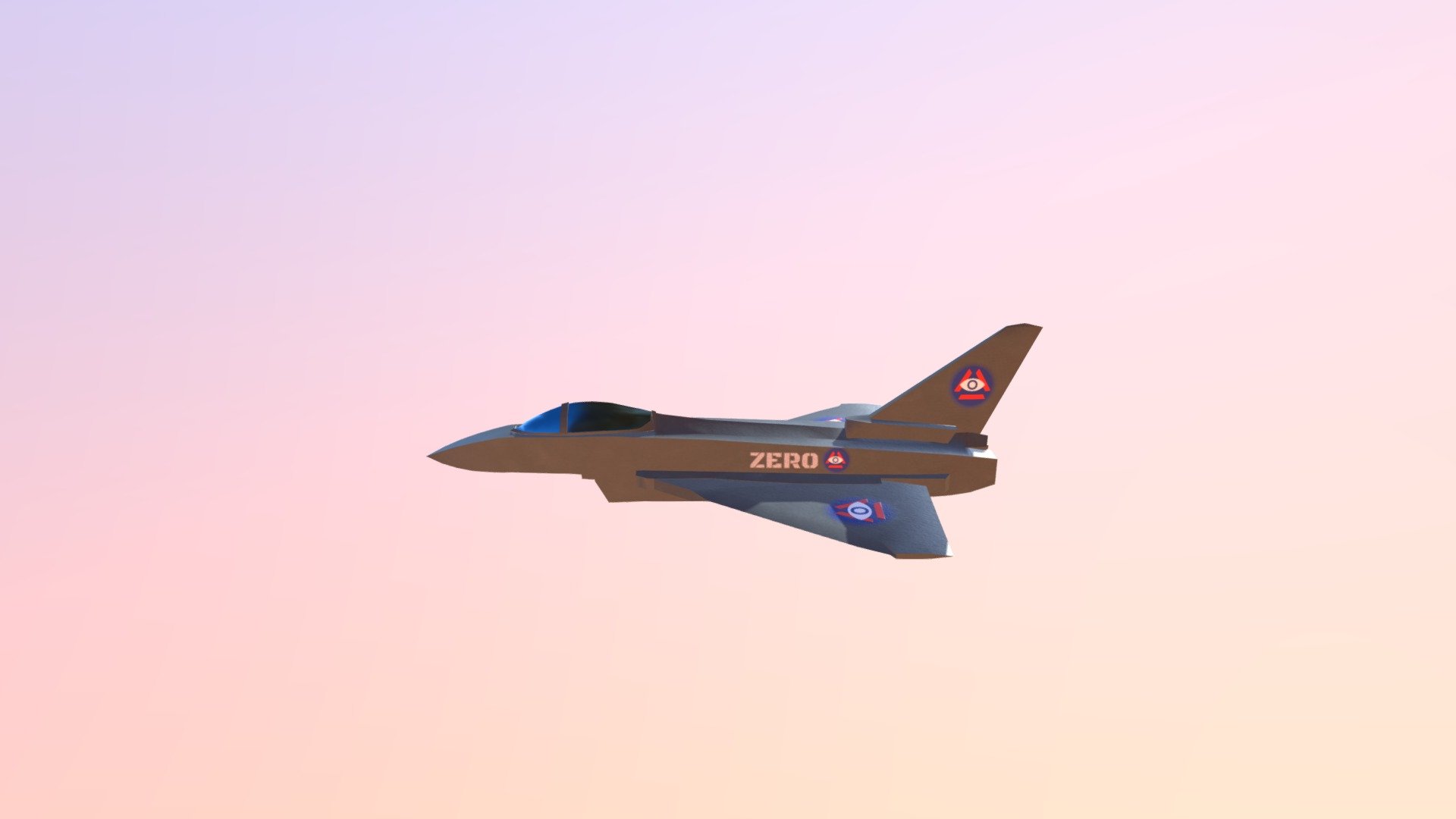 eurofighter typhoon Jet - 3D model by skyzero [a29cbb9] - Sketchfab