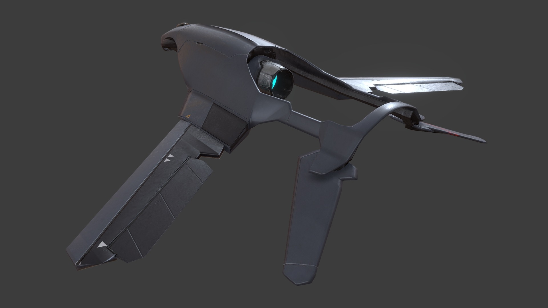 Manta Bomber - 3D model by aocrisan [a29dfad] - Sketchfab