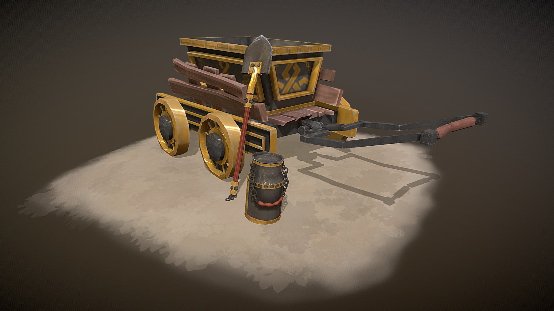 [Student Work] Dwarf Farming Tools - 3D model by Max Lfr (@MaxLfr ...
