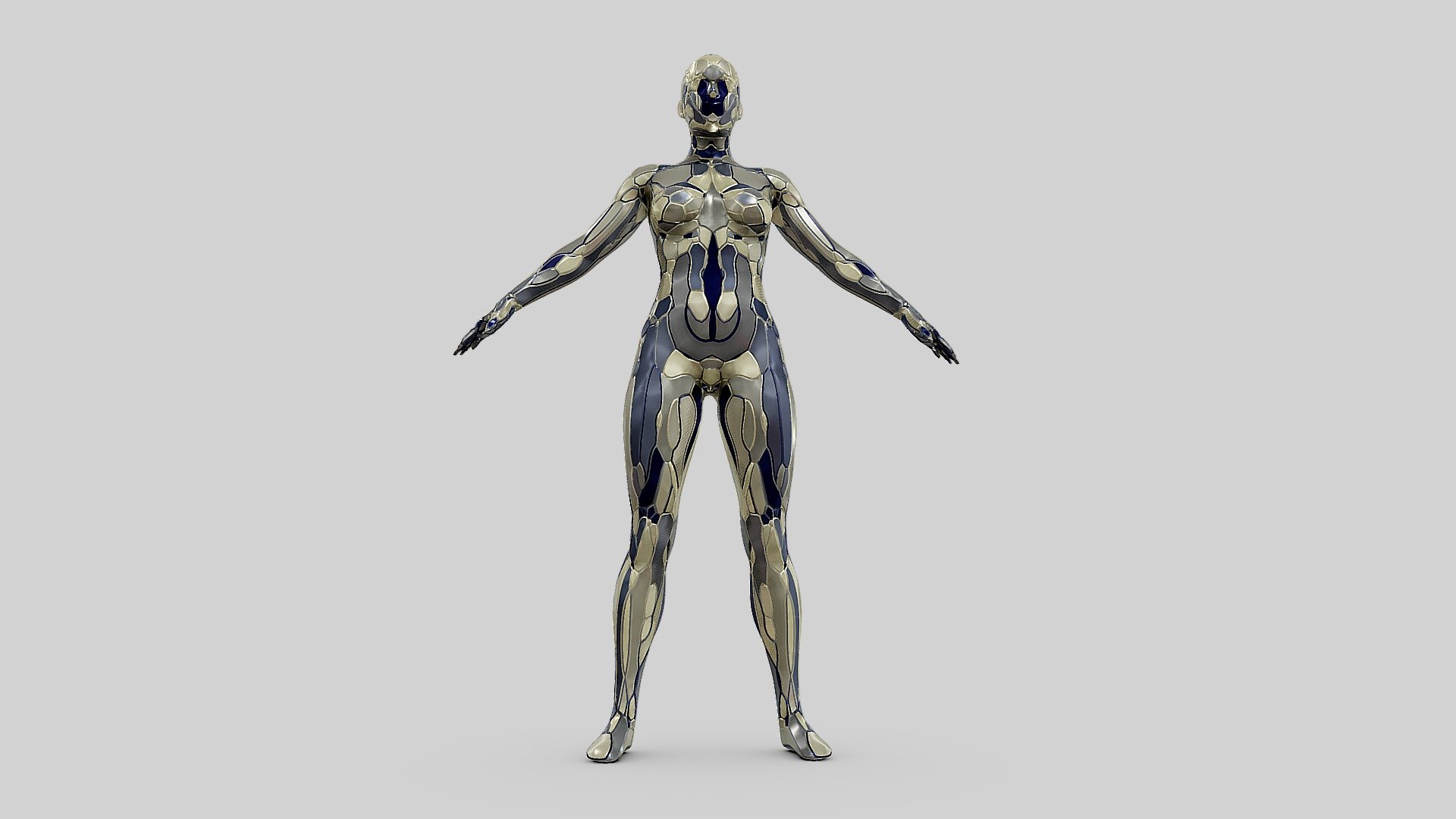 procedural character 2022.10.9 - 3D model by lonlydrxx (@weiyiwang ...