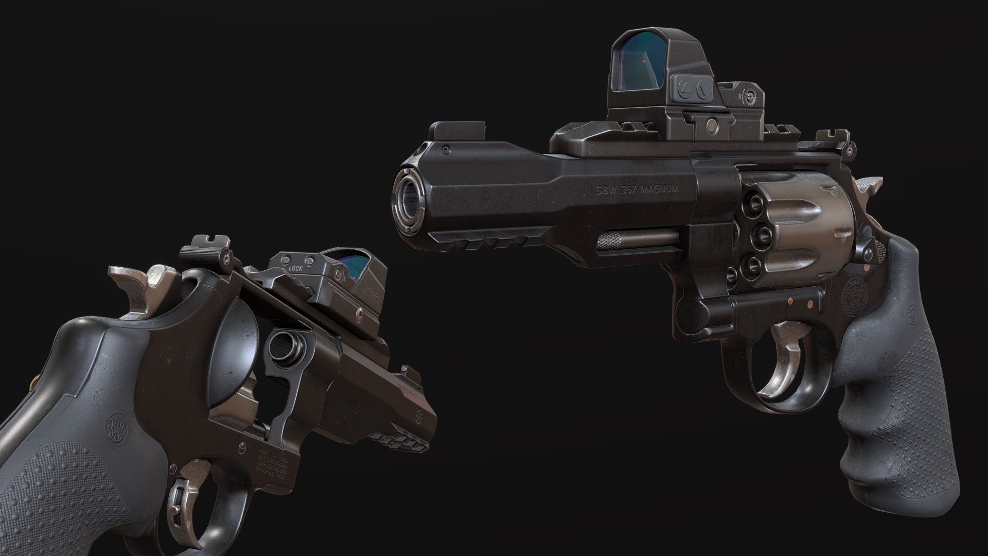 M&P R8 Revolver, Smith & Wesson - 3D model by Fatigue (@CMDR_Fatigue ...