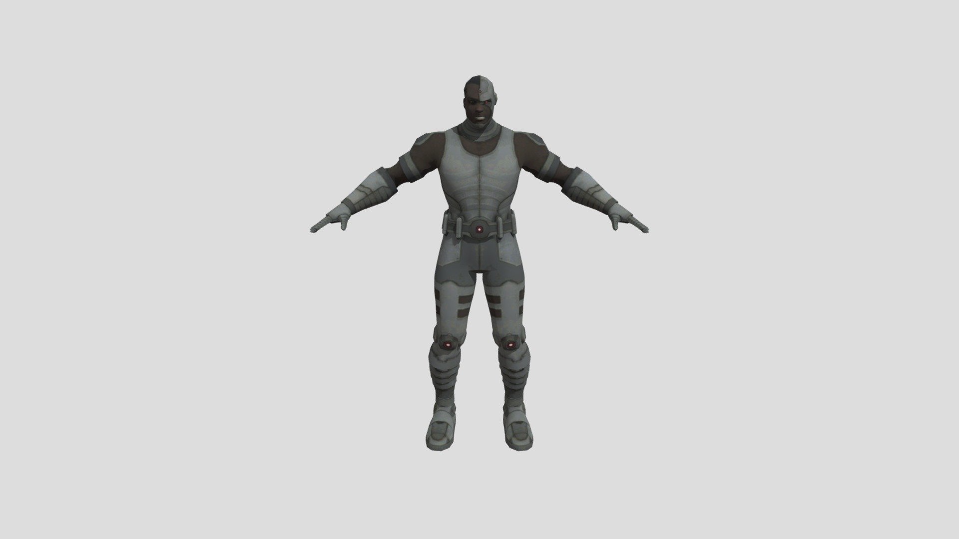 Victor Stone Teen Titans Cyborg - Download Free 3D model by Tigerar1 ...