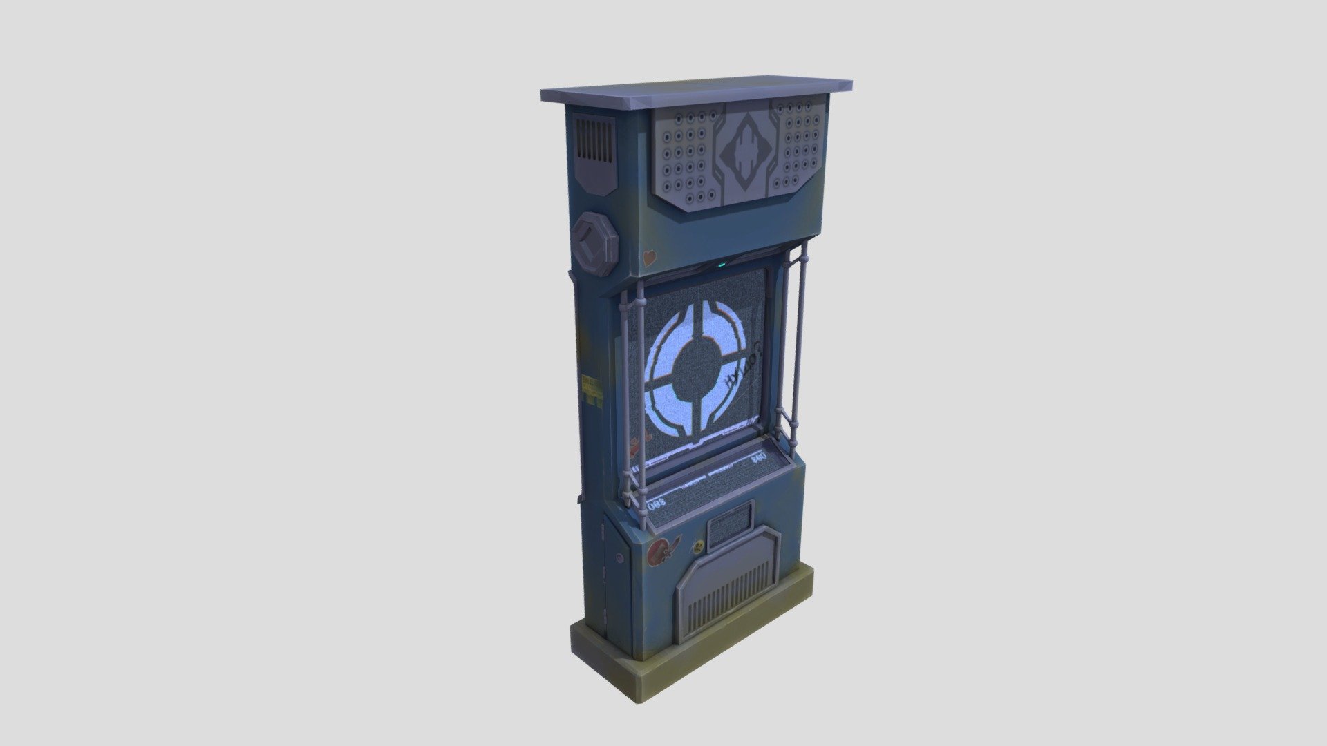 Neon Sunrise: Communal Terminal - 3D model by Michael.Malkin [a2a35cd ...