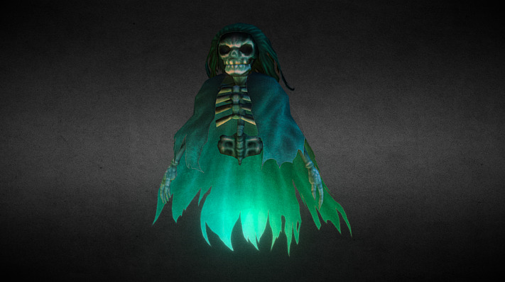 Ghost B - 3D model by dogmar666 [a2a5b55] - Sketchfab