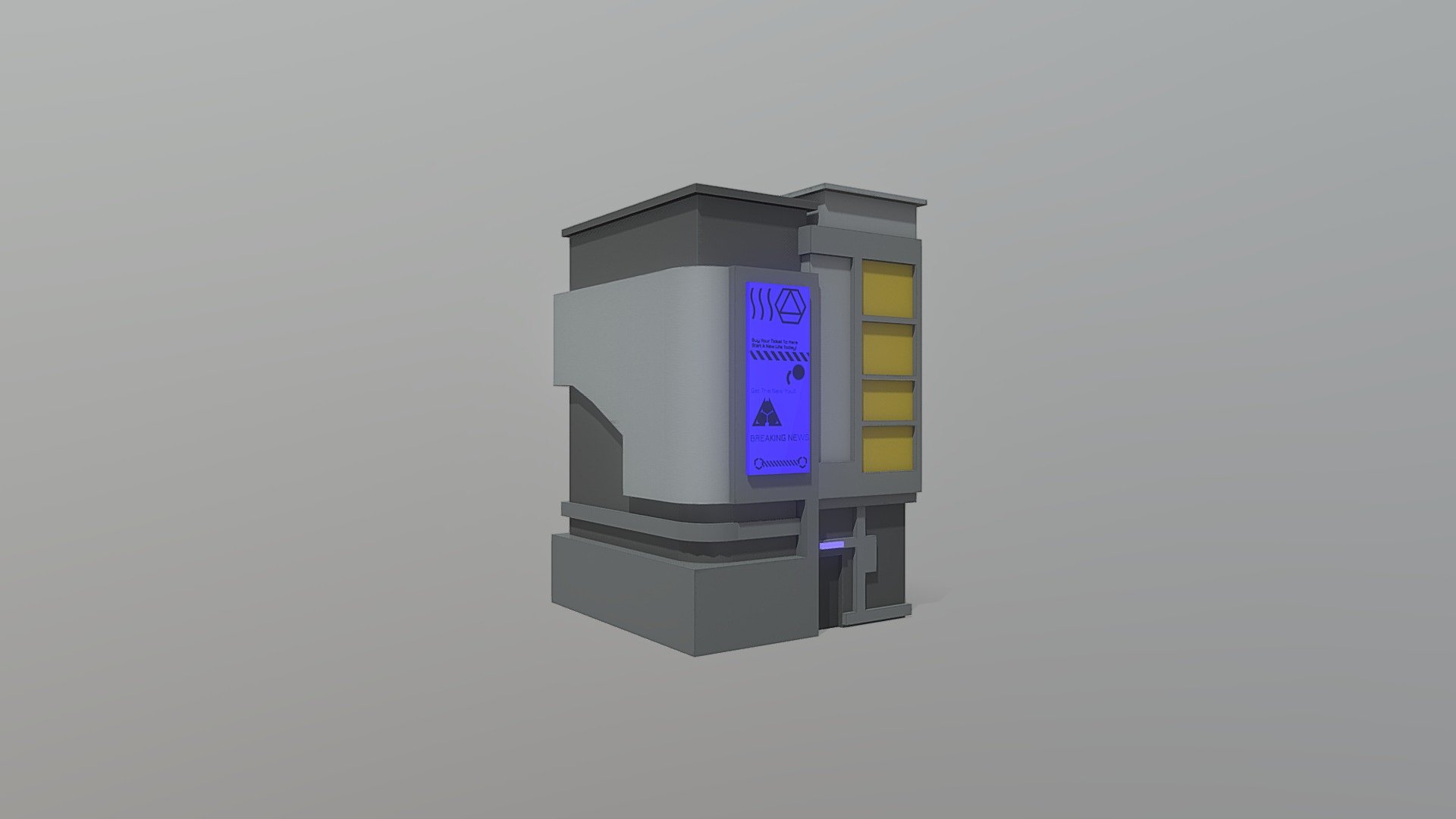 Cyberpunk Building - Download Free 3D model by Jason_Phillips [a2a6c85 ...