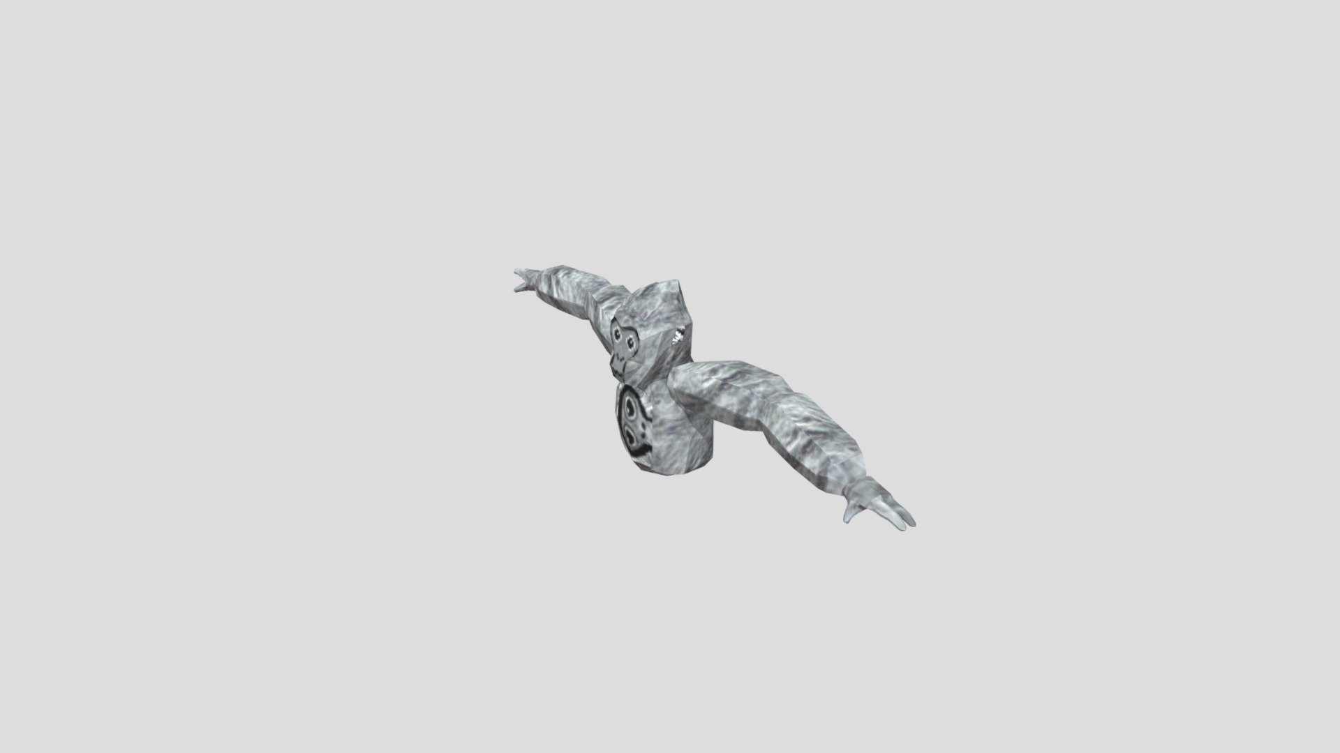 Gorilla tag player model Again lmao - Download Free 3D model by Moe The ...
