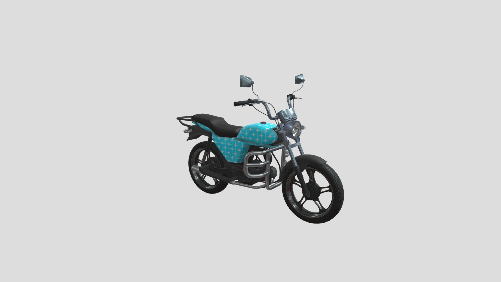 Vehicle - Moped (Blue) - Buy Royalty Free 3D model by Mixall (@Mixaills ...