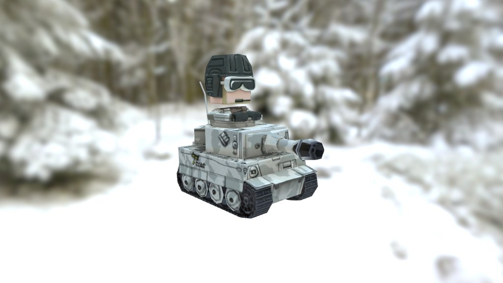 Q TANK - 3D model by Liao Yuan Yu (@g1213368) [a2aa421] - Sketchfab