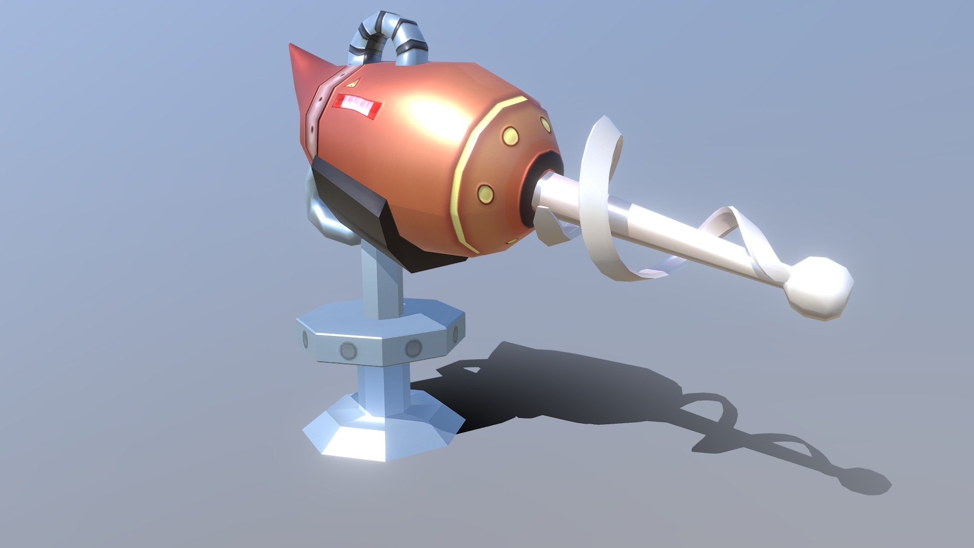 Stylized Laser - 3D model by Zac (@ZacWaterson) [a2aa48b] - Sketchfab
