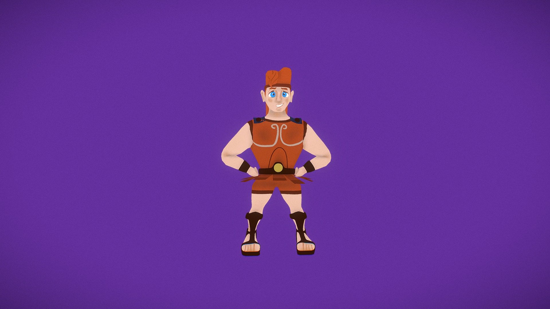 Hercules Low Poly - 3D model by JohansonPinzon [a2adc54] - Sketchfab