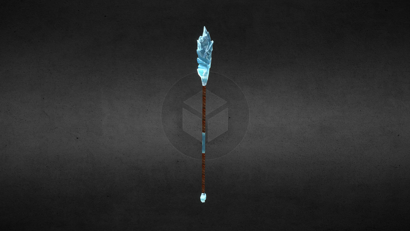 Ice Staff - 3D model by Alan O Brien (@aob) [a2ae0bf] - Sketchfab