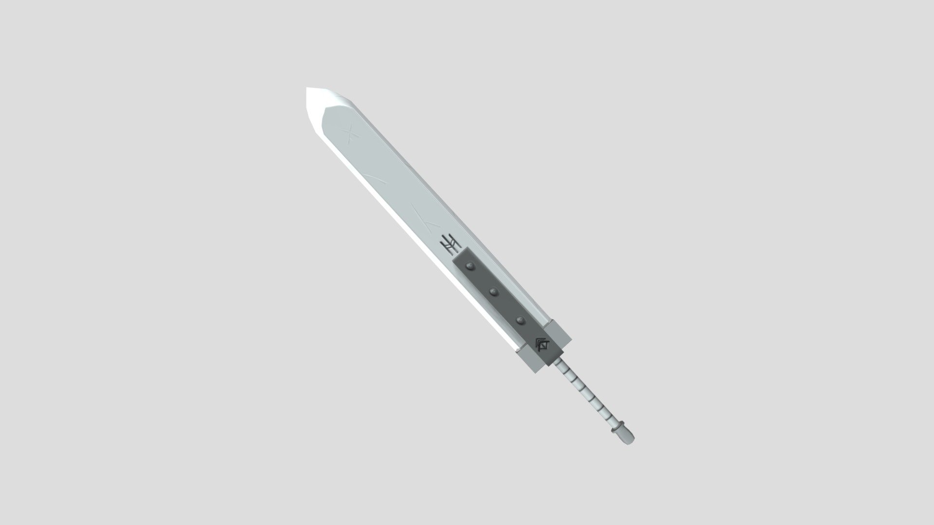 Hyperion Greatsword - 3D model by playdima513 [a2afbd2] - Sketchfab