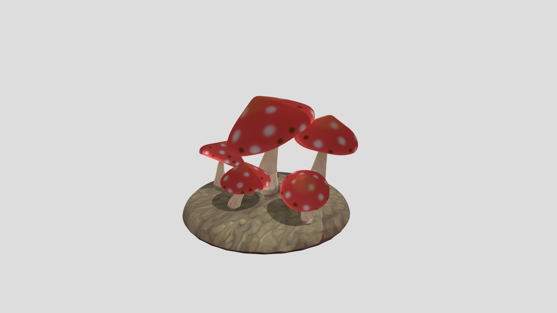 mushrom export - 3D model by 304326 [a2b21c0] - Sketchfab