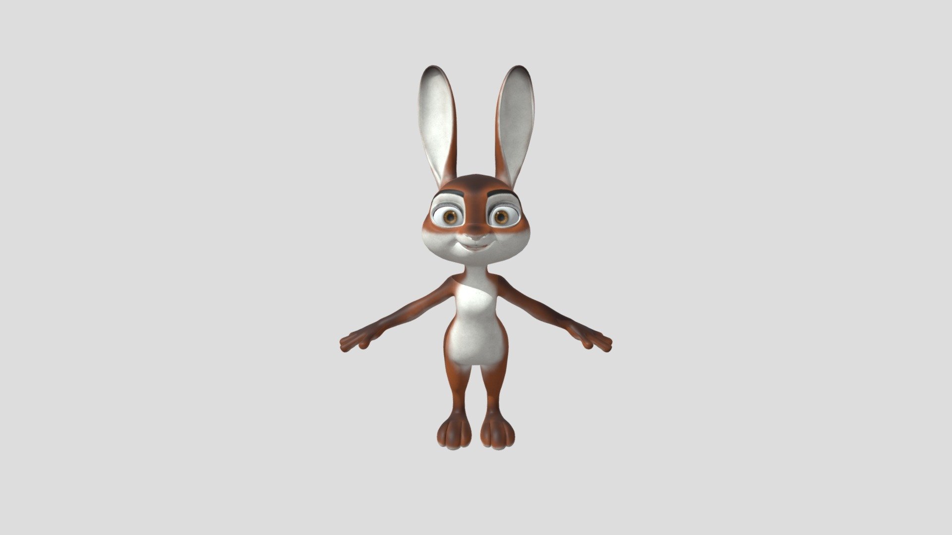 Rabbit No Fur - 3D model by EliteWorldMeta [a2b45fb] - Sketchfab