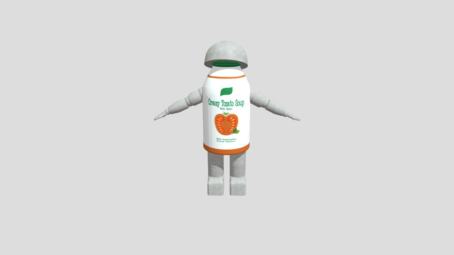 NO TEXTURES MAN - 3D model by yourmamsuckstoes [a2b474a] - Sketchfab