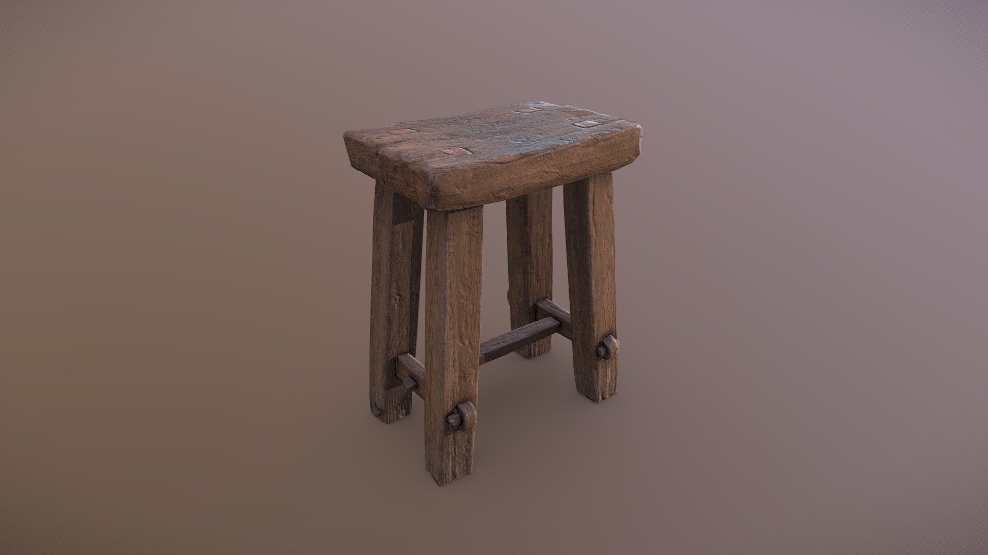 Medieval Stool - Buy Royalty Free 3D model by Karina (@KarynaTrychyk ...
