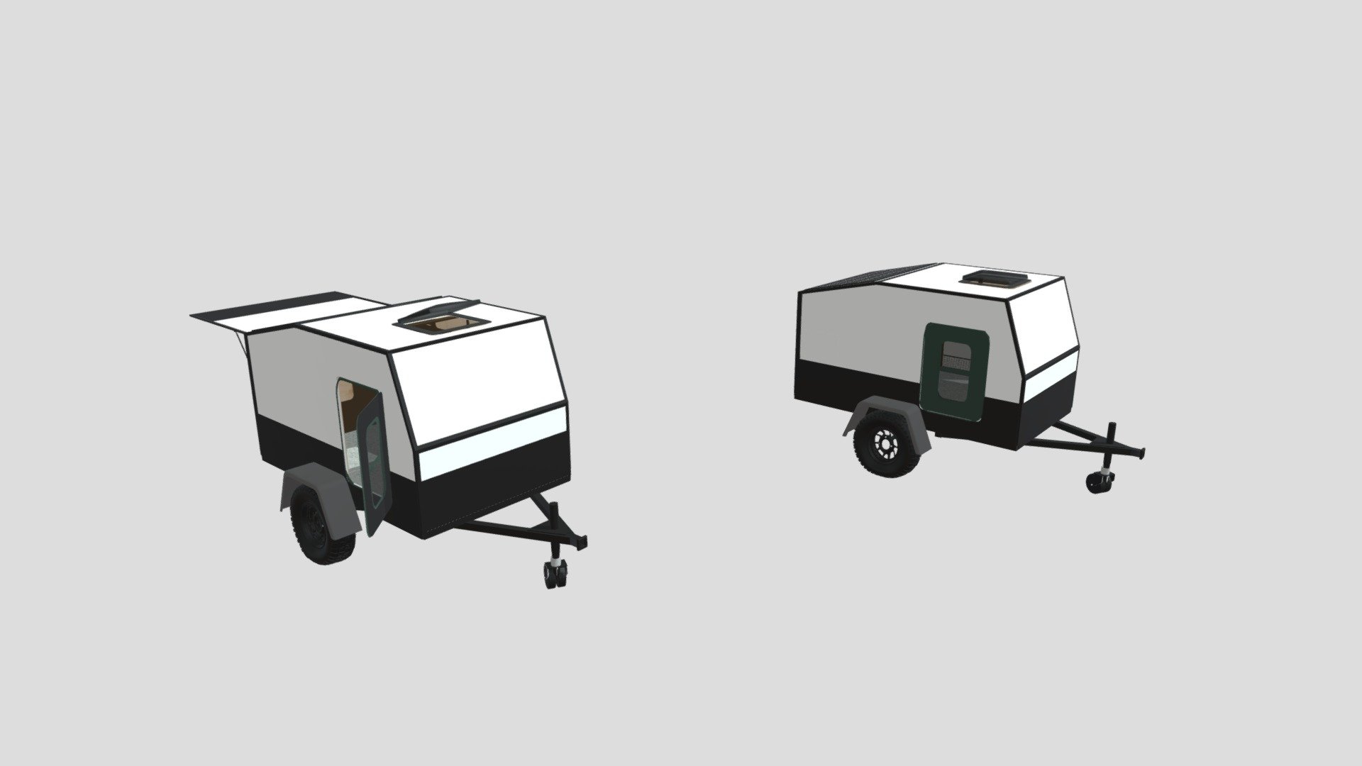 Camper V2 - Vizualizace - 3D model by zewaho [a2b4e37] - Sketchfab