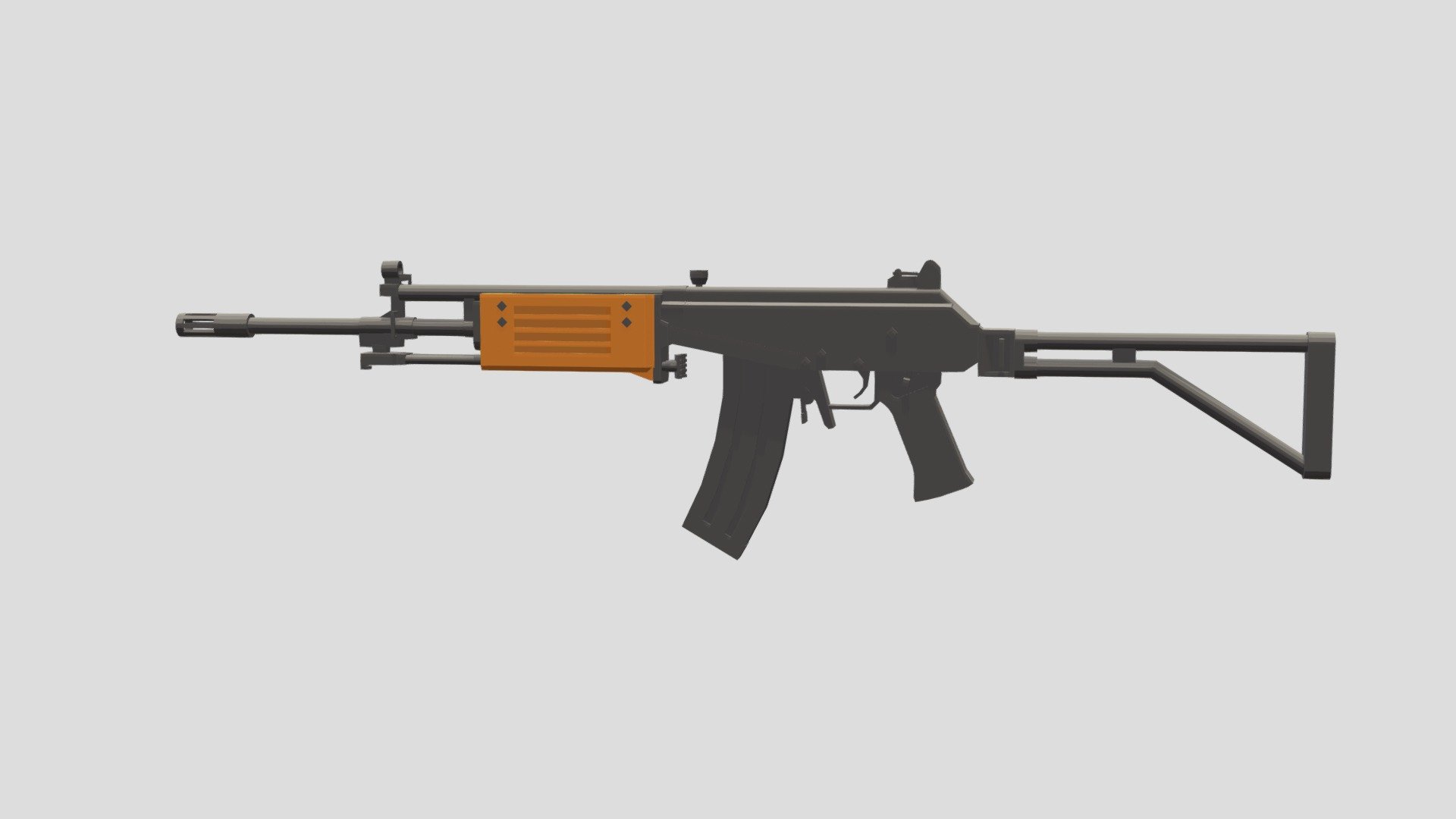 Galil ar - Download Free 3D model by joons [a2b5c18] - Sketchfab