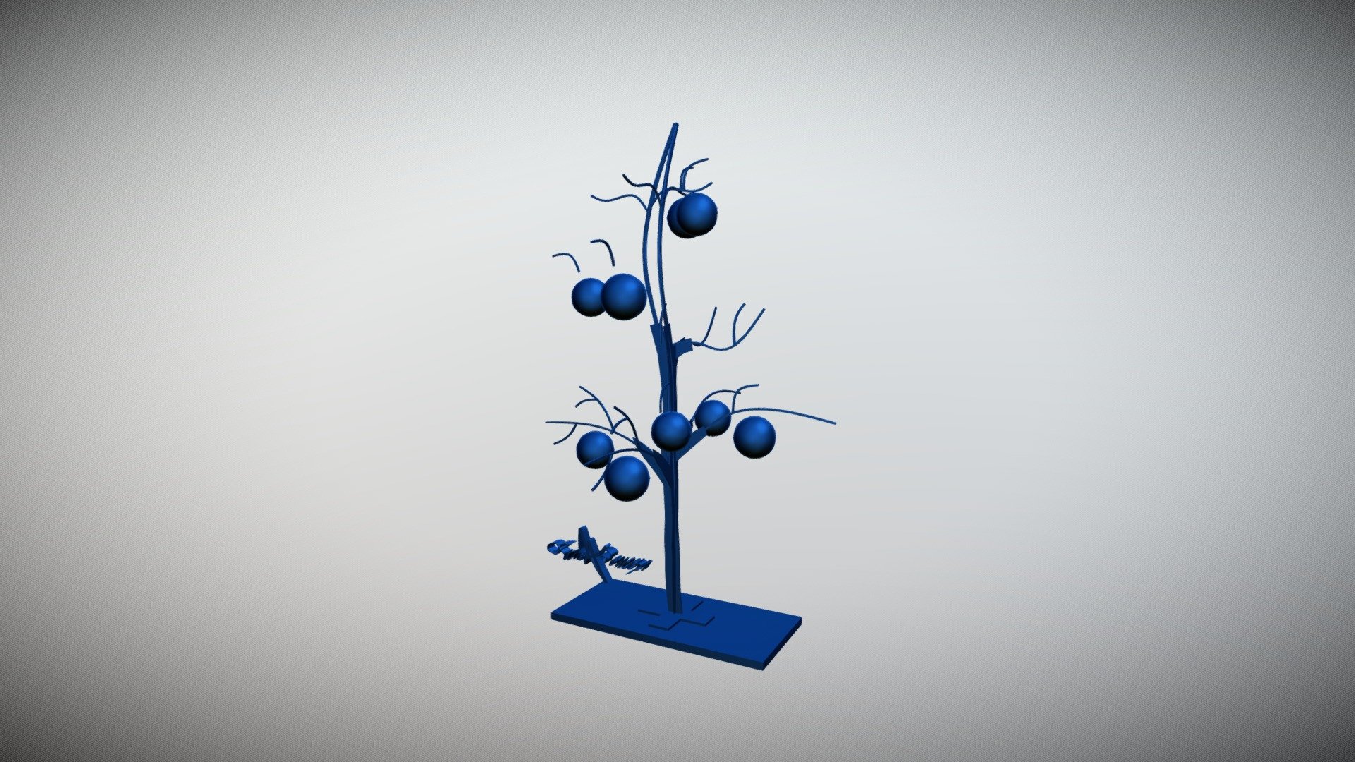 Key Tree Chrismas - 3D model by DUFOUR_Concept_View [a2b6f11] - Sketchfab