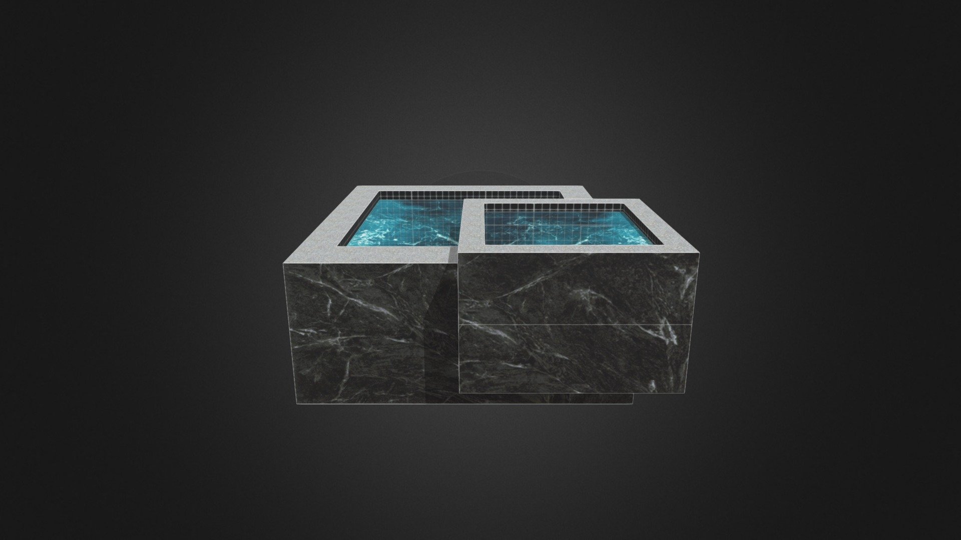 Pool Jacuzzi - Download Free 3D model by shirlanne [a2b728c] - Sketchfab