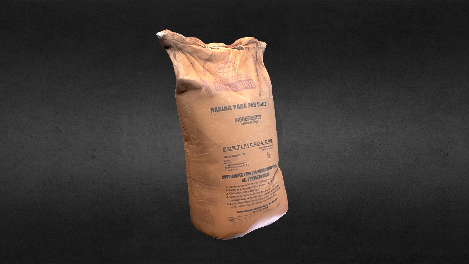 Sack Of Flour 1 - Buy Royalty Free 3D model by marlyn (@marlynbar ...