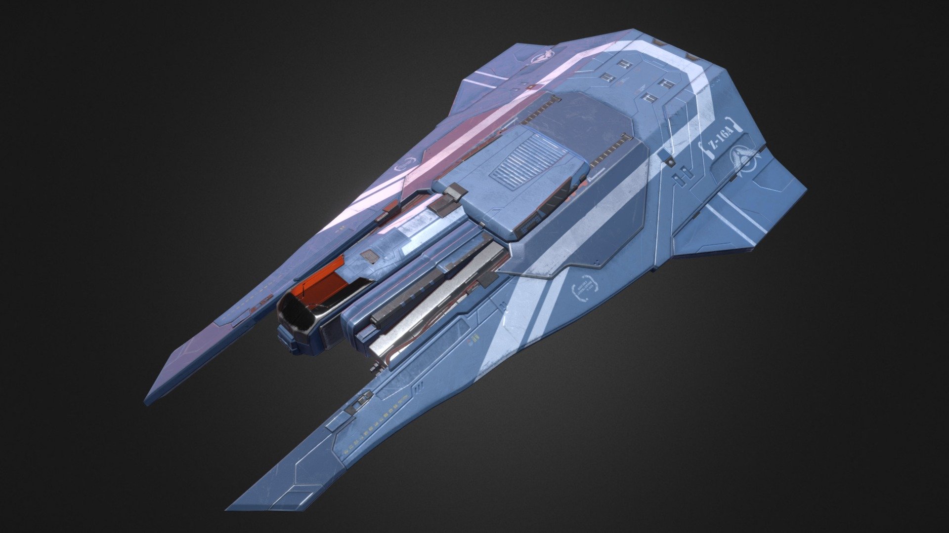 Hiigara Interceptor - 3D model by billett3d [a2bc5fb] - Sketchfab