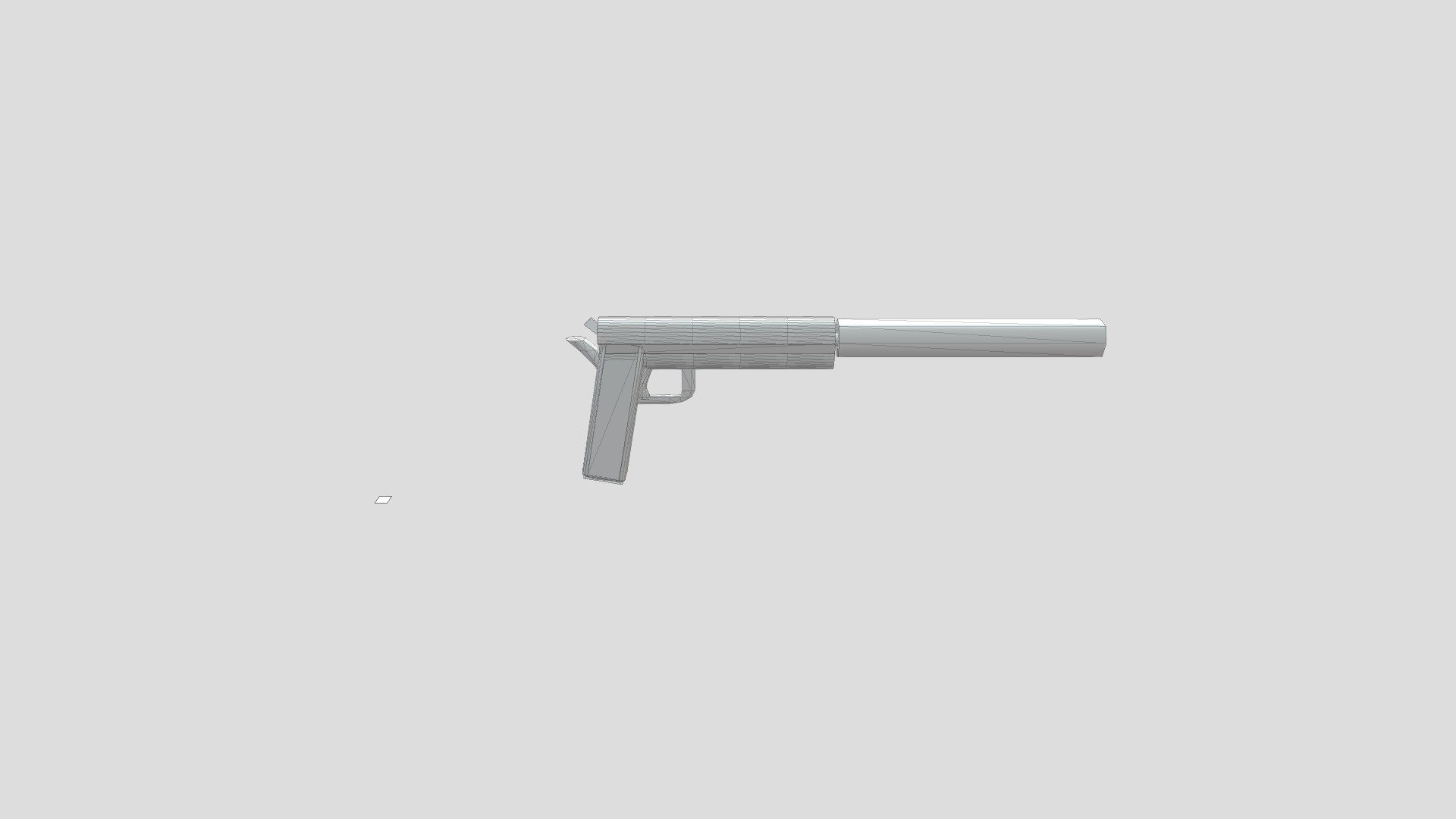 Pistol - Download Free 3D model by bee_300 [a2bce0e] - Sketchfab