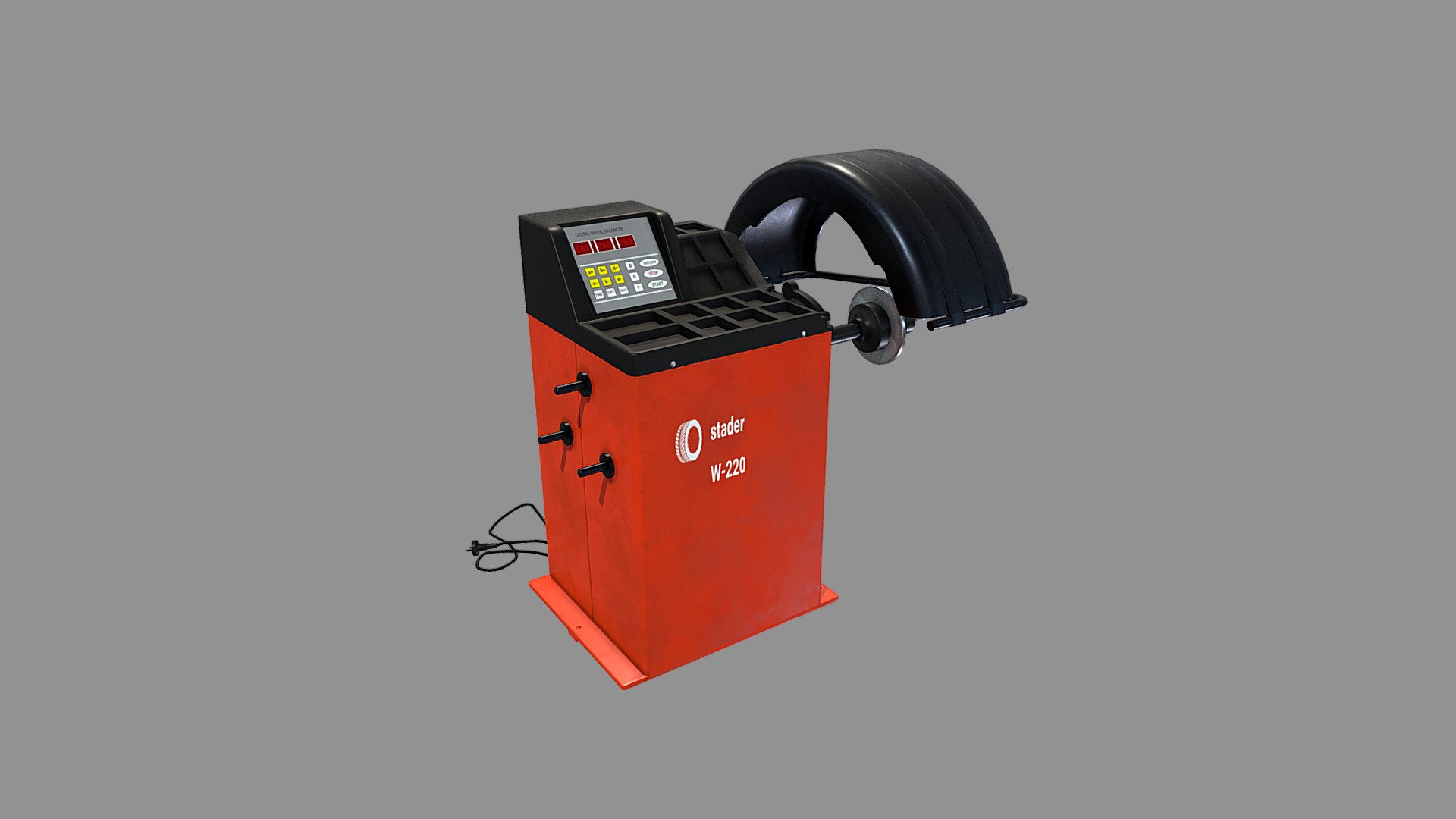 Digital Wheel Balancer - 3D model by karlwirbelwind [a2bd31a] - Sketchfab