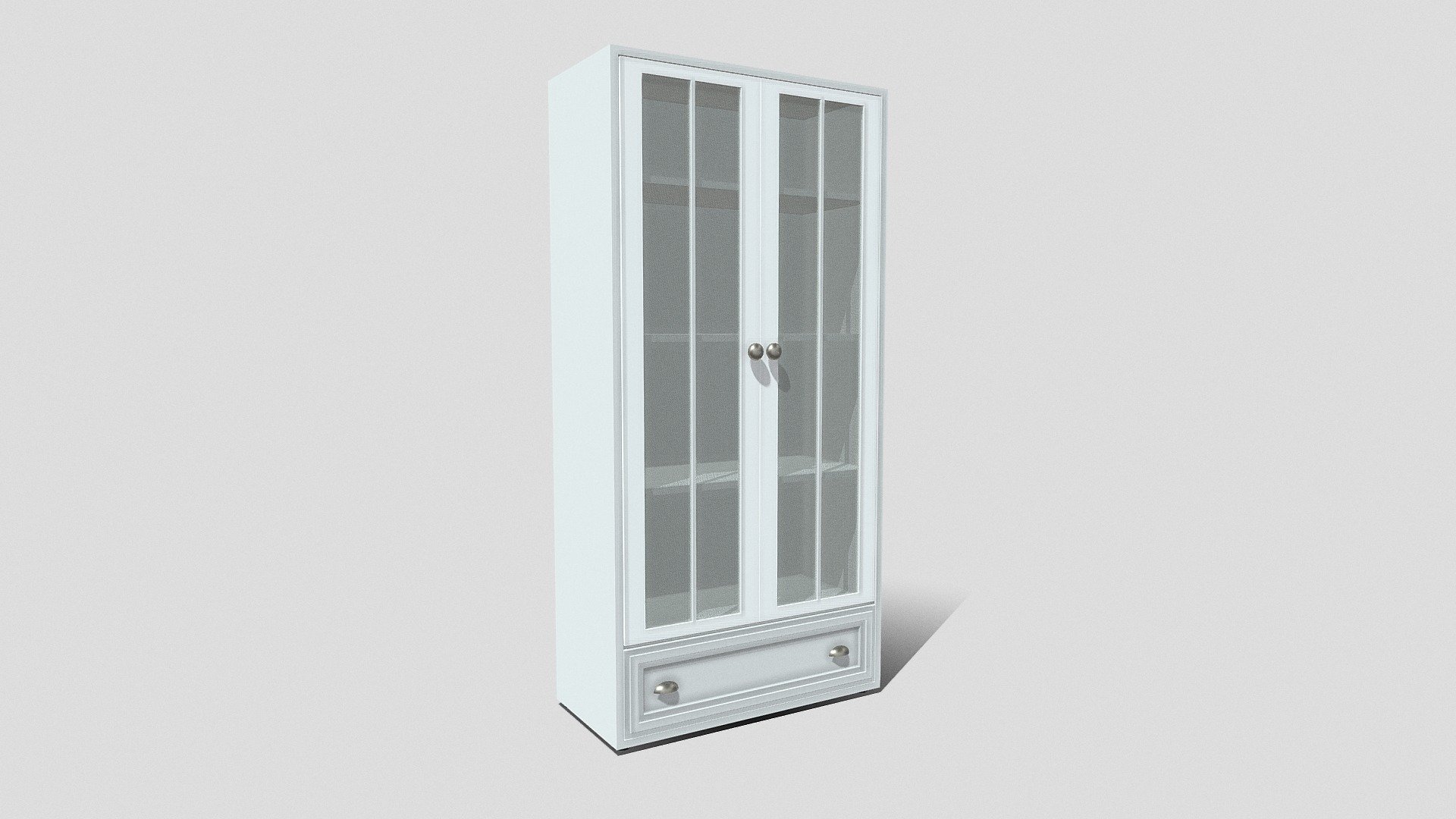 Bookshelf & wardrobe - 3D model by Nizar Hasan (@nizarhasan) [a2bf169 ...