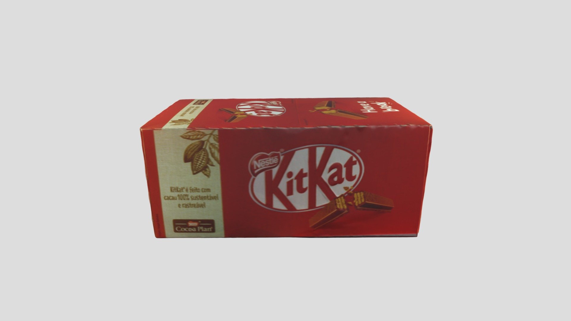 Nestle - (C) KitKat Box - 3D model by 42LabsCS [a2c0f00] - Sketchfab