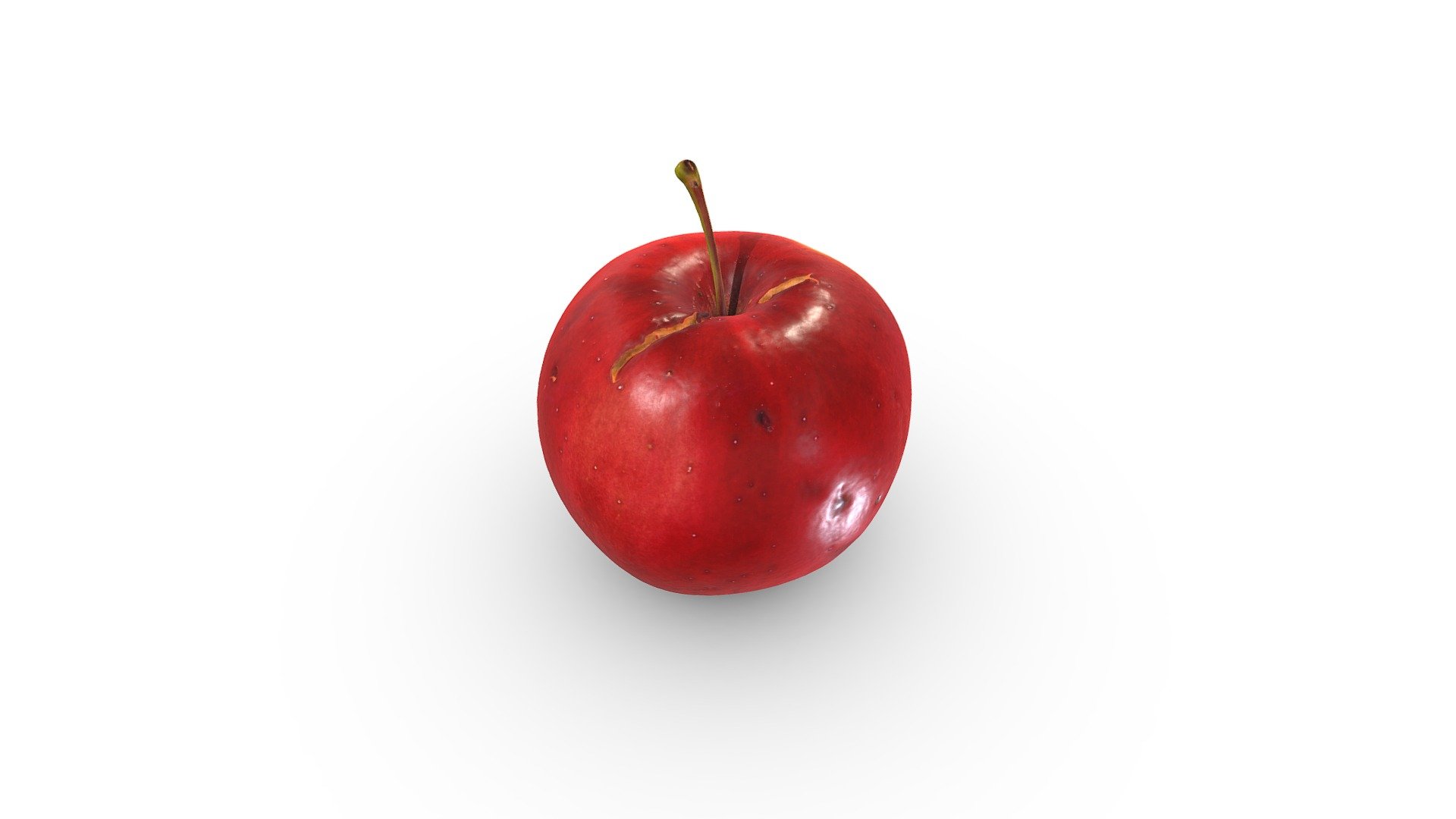 Red Apple - 3D model by RawCatalog.com (@rawcatalog) [a2c208f] - Sketchfab