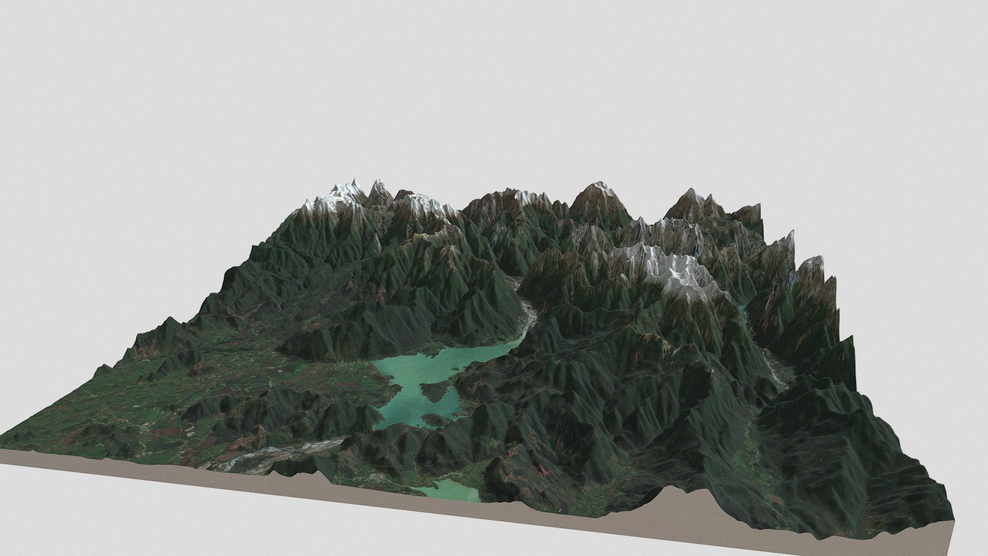 Andes Relevo 3D - 3D model by Lourenço (@lourencodarosa94) [a2c255b ...