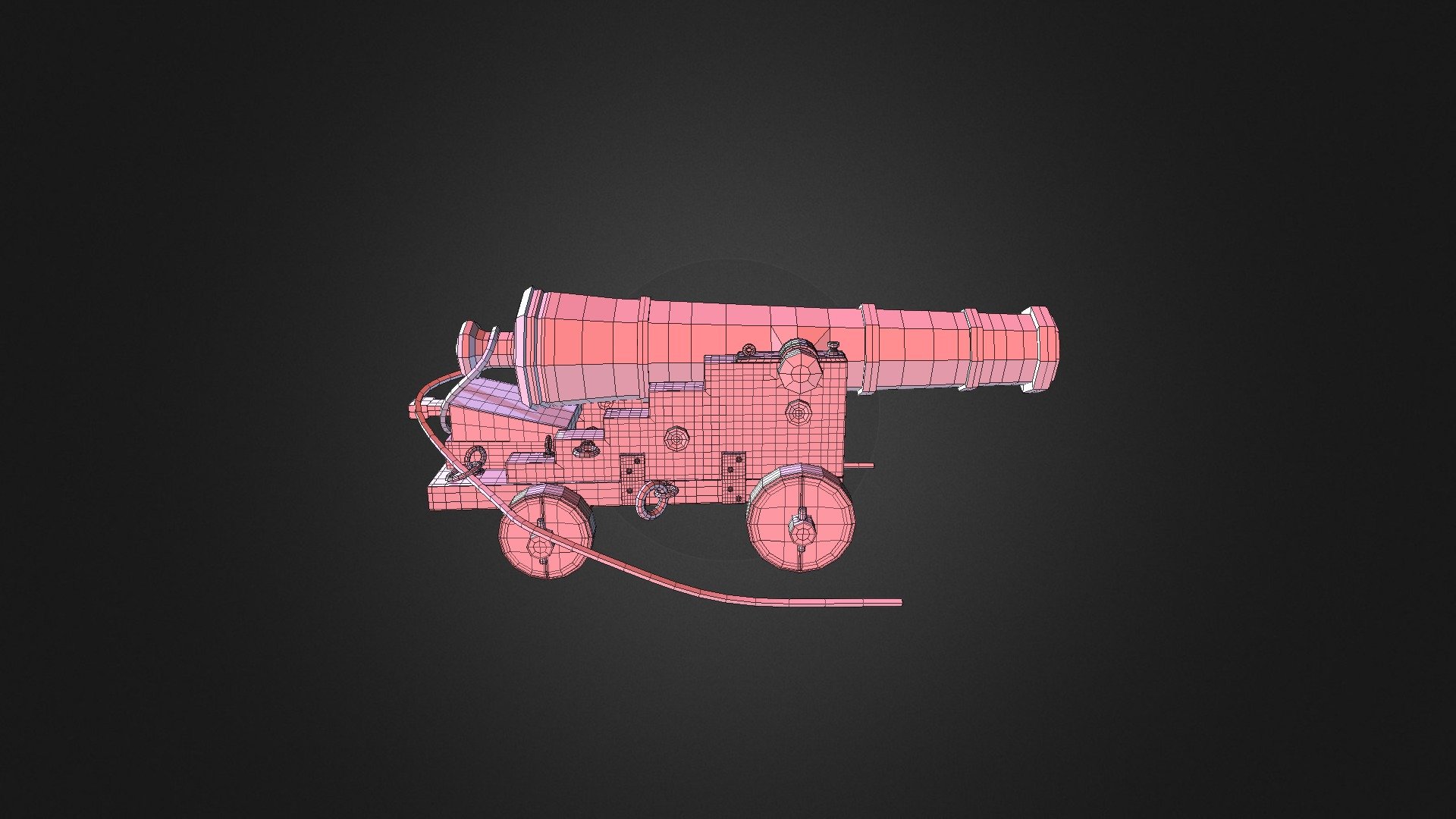 Cannon - 3D model by Mikhail_Pyatykh [a2c273c] - Sketchfab
