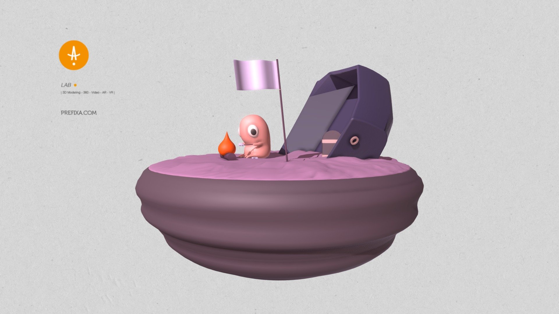 Squishy - 3D model by Prefixa [a2c39e3] - Sketchfab