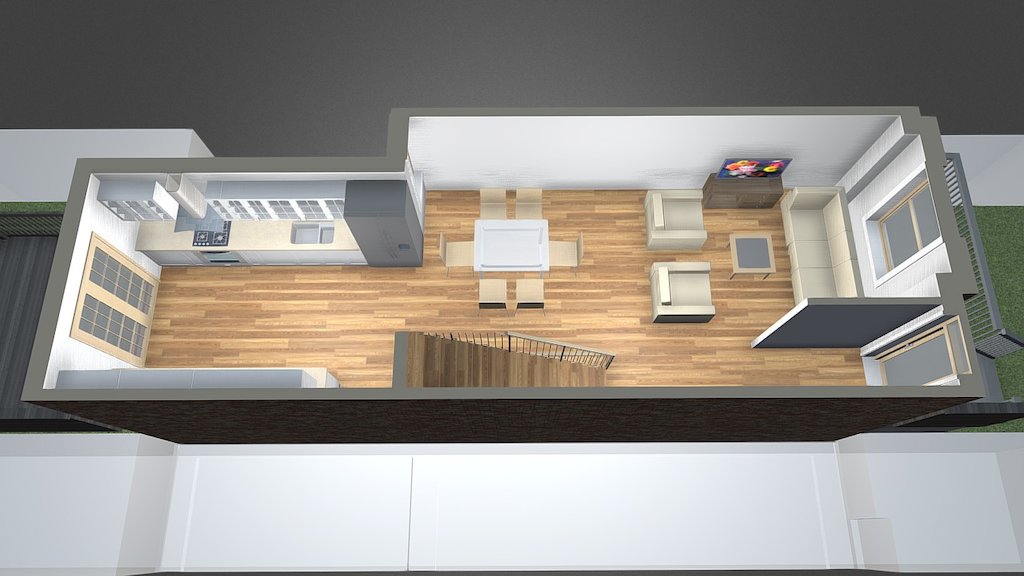 10-46 Proposed Gr Floor 04-10 2017 - 3D model by Cadaxx Design (@cadaxx ...