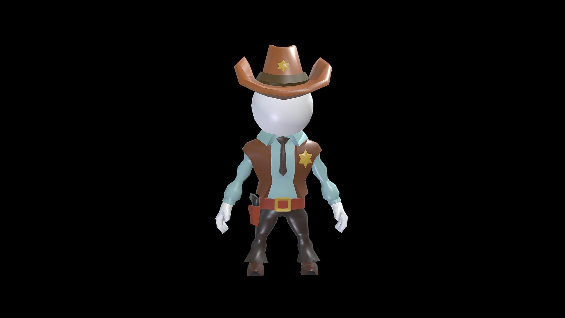 sherif - 3D model by CC (@ccsf) [a2c434b] - Sketchfab