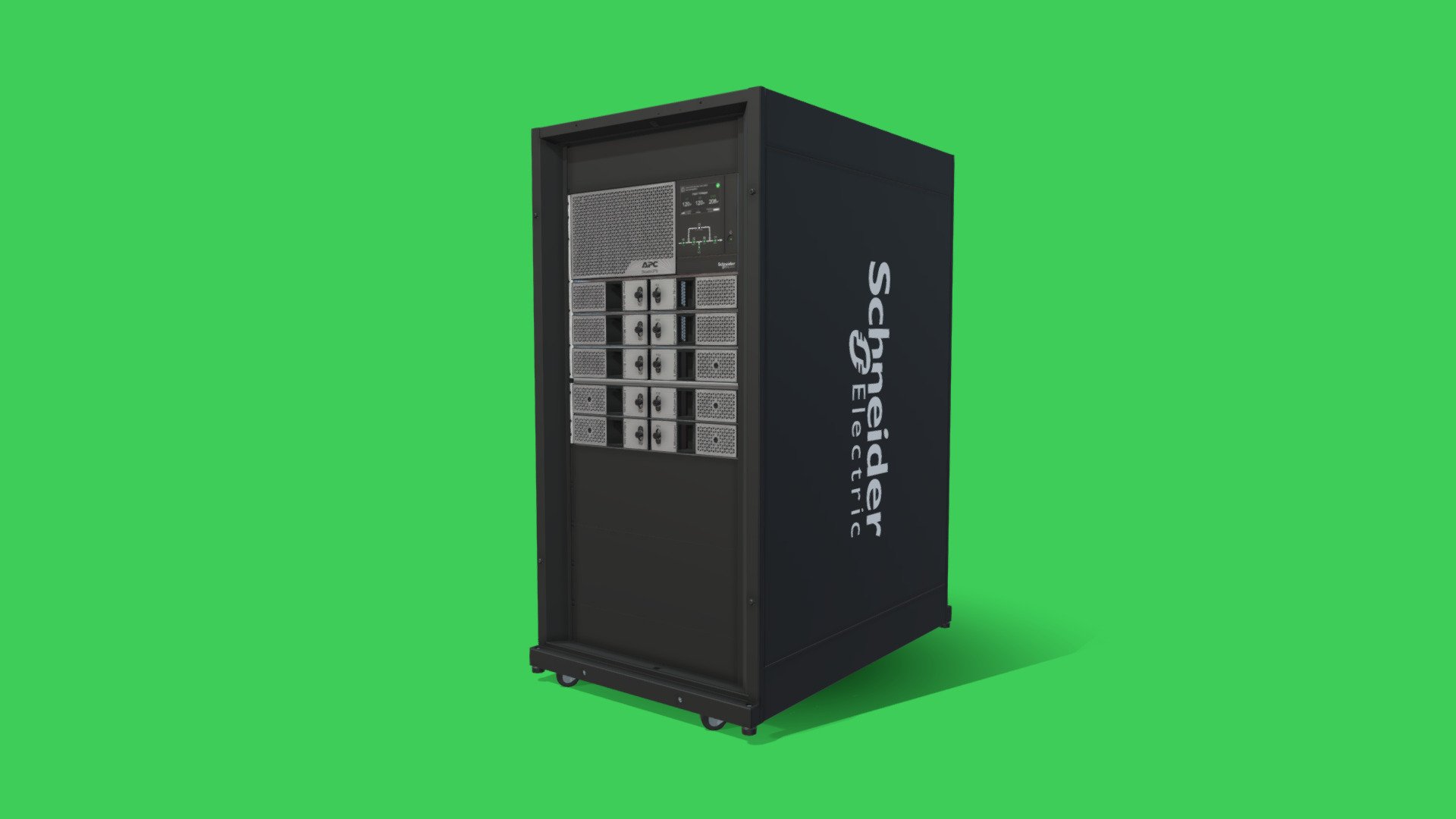 20kW Modular Ultra 24U Tower - 3D model by Schneider Electric [a2c4411 ...