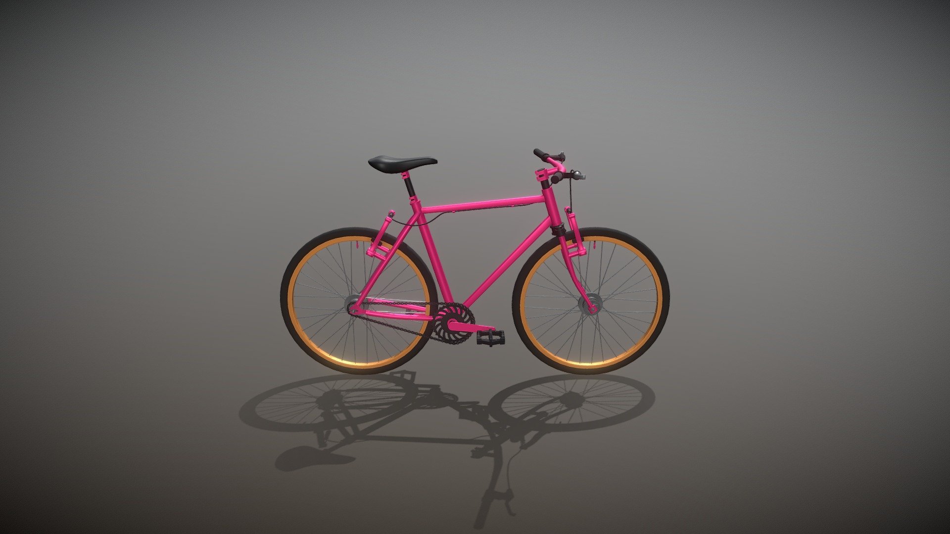 simple bicycle custom - 3D model by satriobagus [a2c4aa9] - Sketchfab