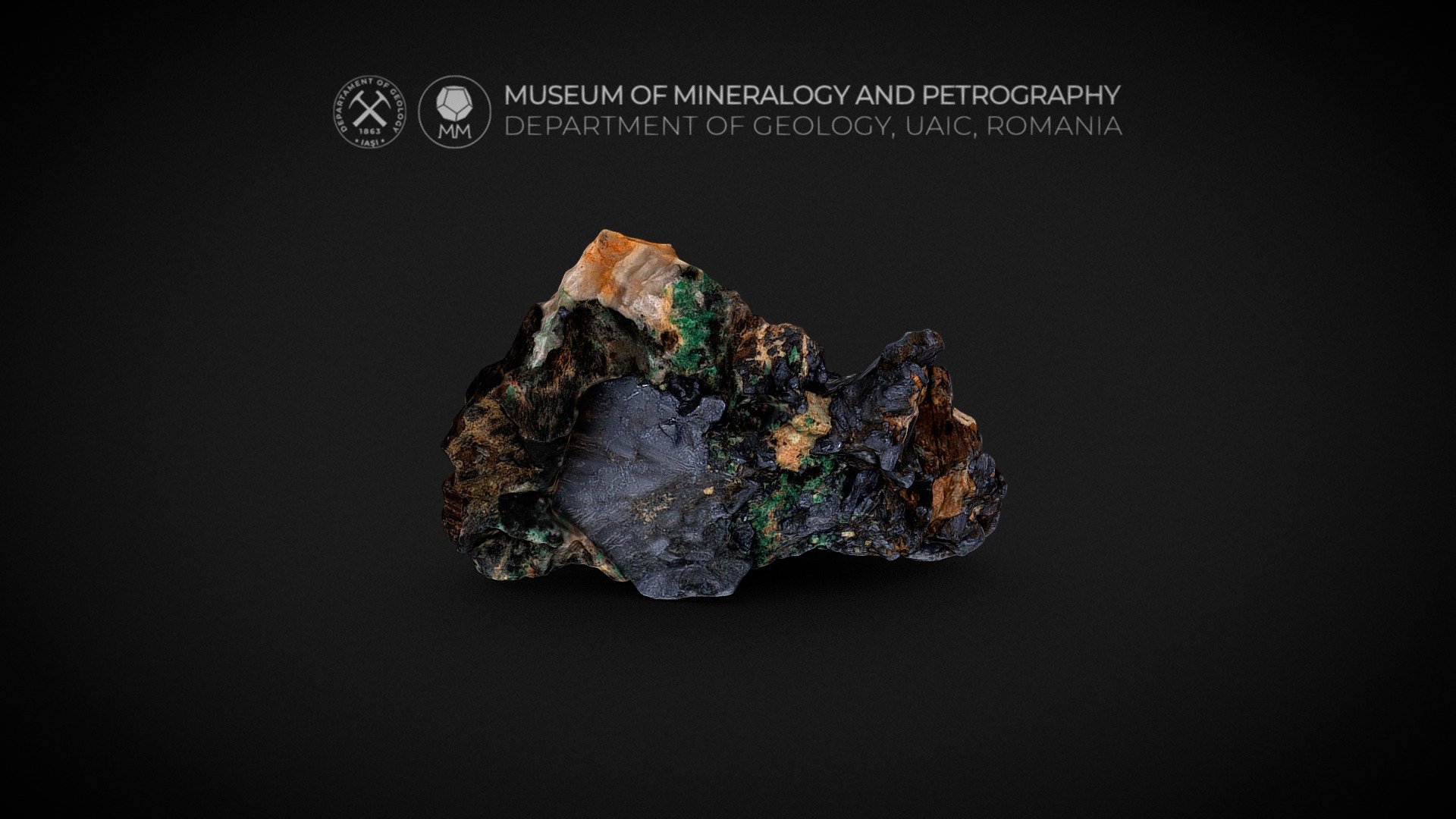 Mirror-like laminated Molybdenite masses - 3D model by Museum of ...