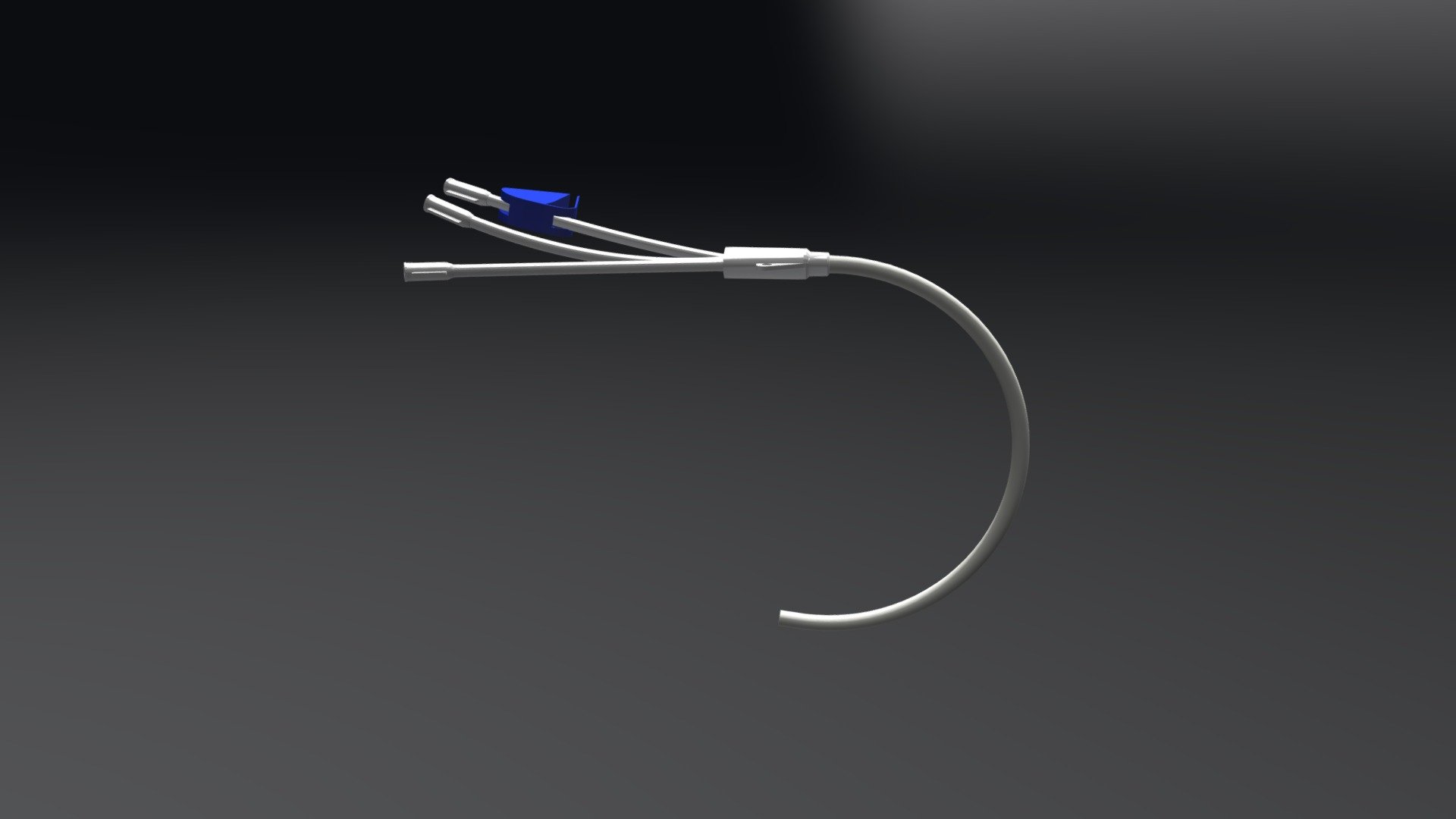 Central Venous Access Catheter - 3D model by Leah Barton ...