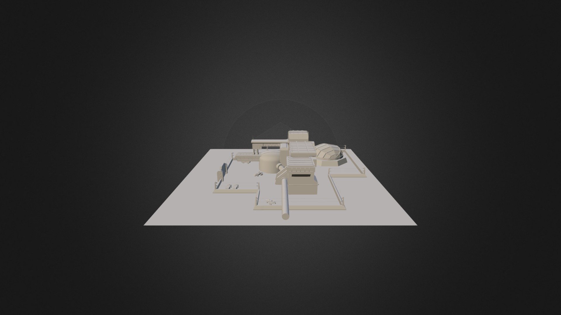 Moon Base - 3D model by rednas201 [a2c7305] - Sketchfab