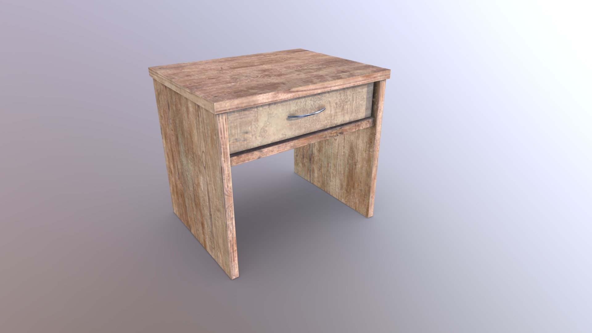 Wooden Desk - 3D model by JmPrsh153 [a2c7d5d] - Sketchfab