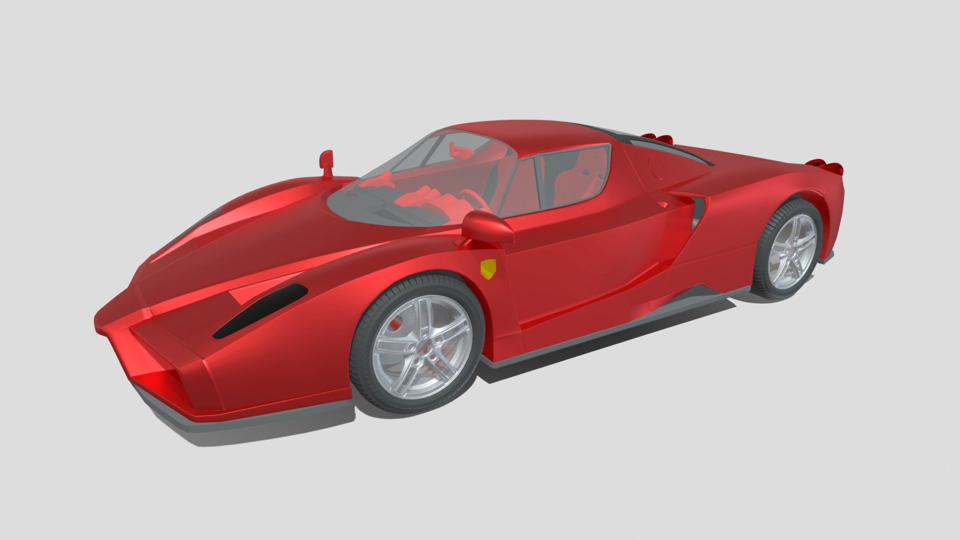 Ferrari Enzo car - 3D model by Deepak Thakur (@thakur44698) [a2c936b ...