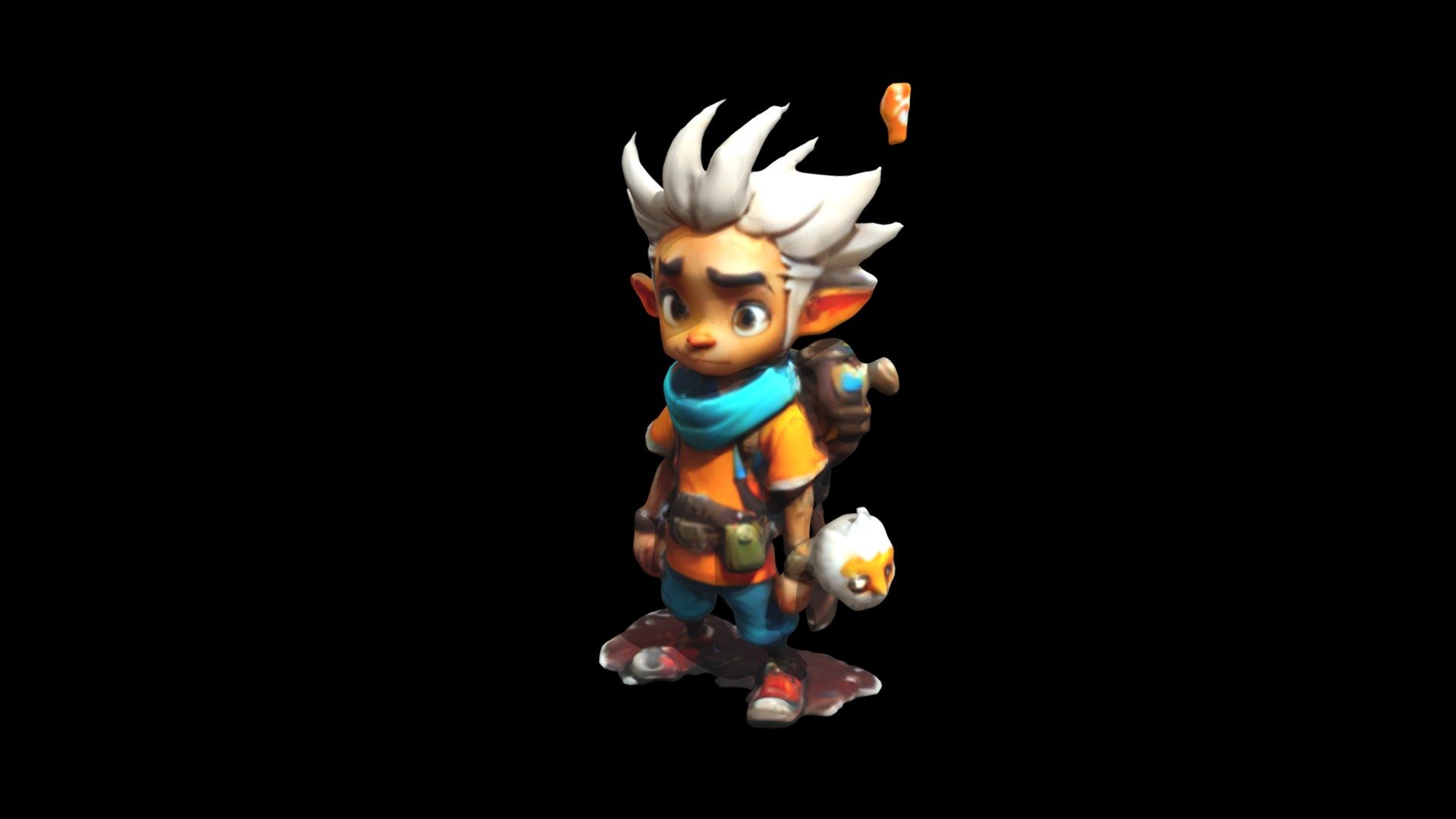 Video game character named Ray from "Ray and his - Download Free 3D ...