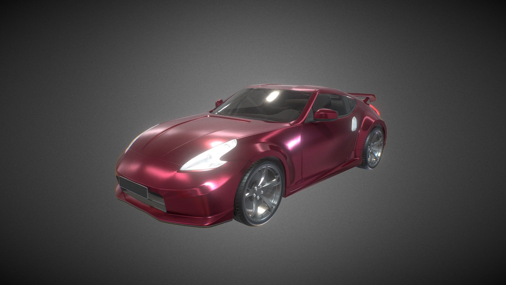 Nissan 370Z - Download Free 3D model by 3DCars4U (@3dcarsforyou ...