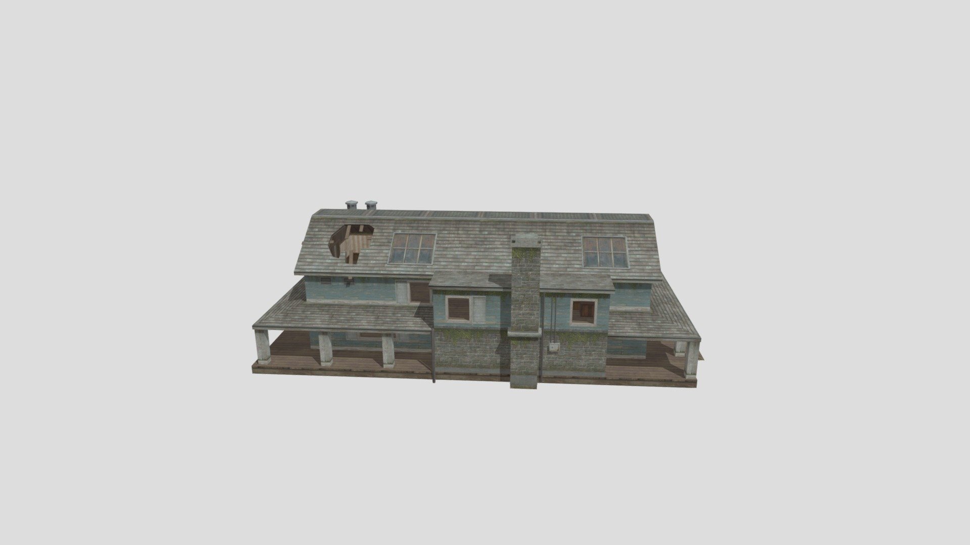 Free-fire-old-peak-house - Download Free 3D model by KING 👑 ...