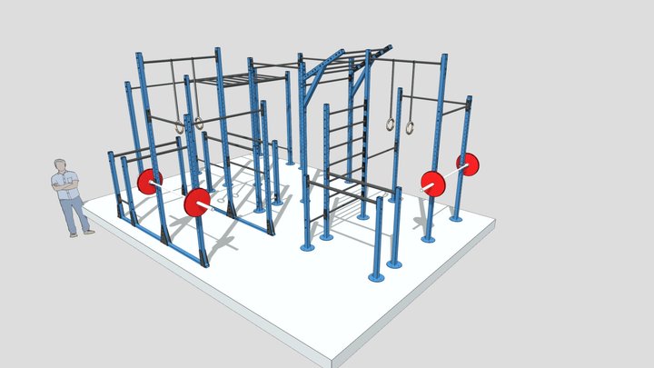 Calisthenics 3D models - Sketchfab