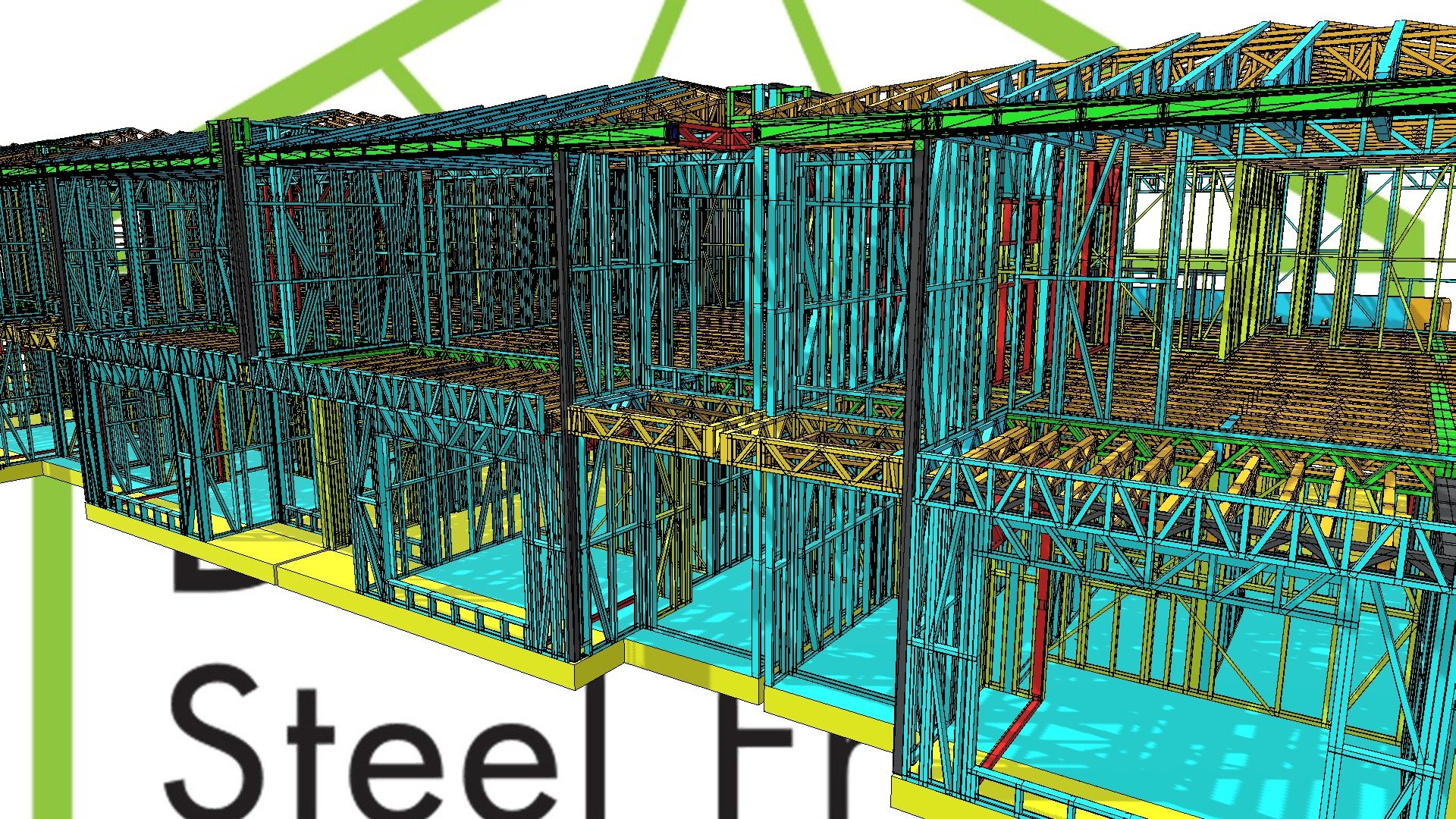 DSF2478 - Stage 1 - 3D model by Dynamic Steel Frame (@DynamicSteelFrame ...