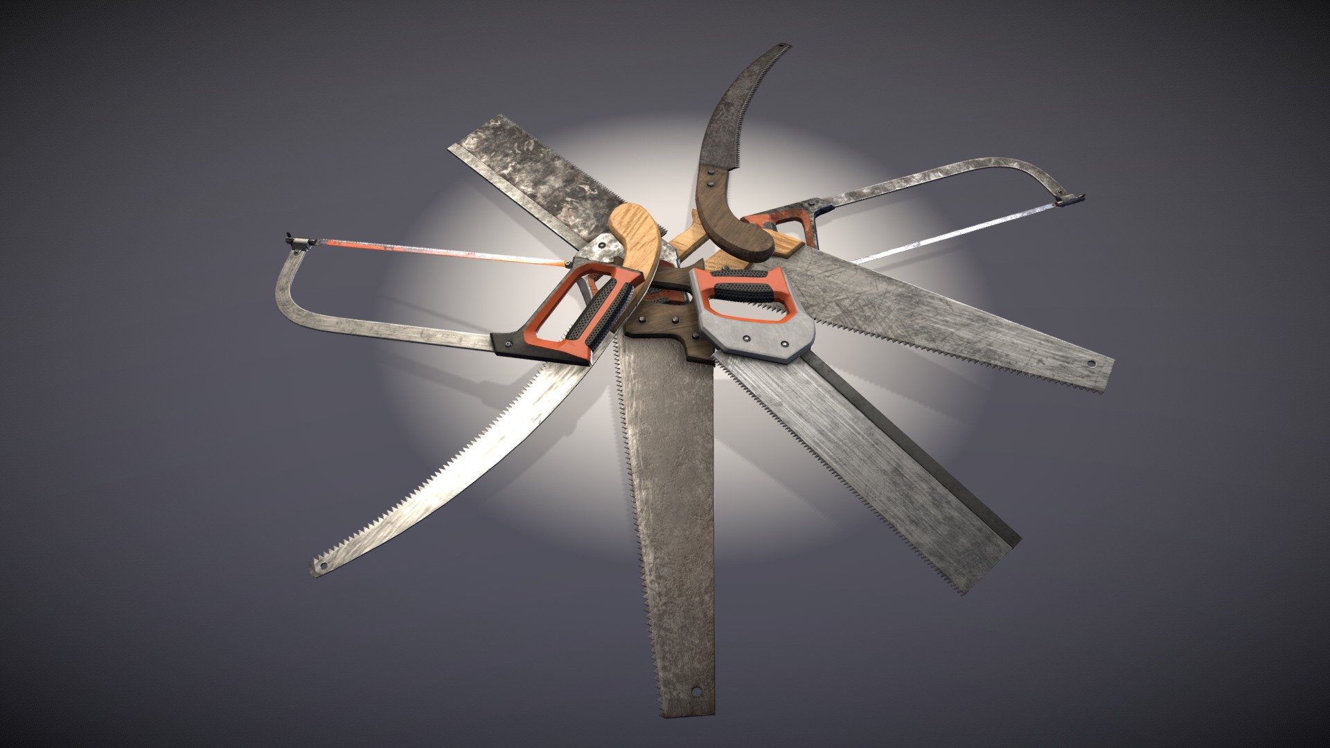 Saw Pack - Buy Royalty Free 3D model by rvh [a2d7d8e] - Sketchfab Store